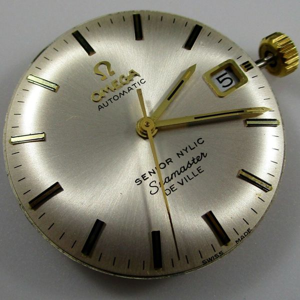 Omega Cal 563 Automatic Senior Nylic Dial & Movement Seamaster De Ville ...