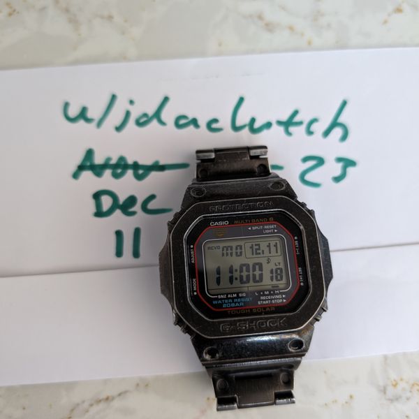 [WTS] G-Shock 5610u Distressed Mod | WatchCharts Marketplace