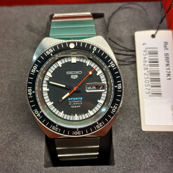 Seiko 5 Sports SRPK17 55th Anniversary Limited Edition Reissue - New In ...