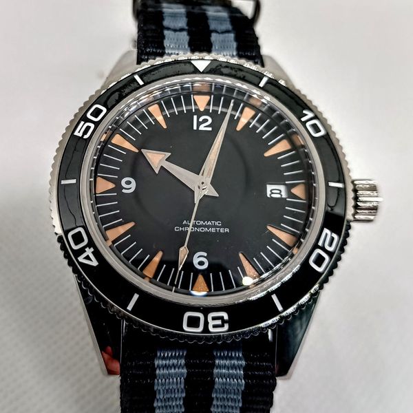 NH35 Seiko TMI Divers 100m Stainless Steel Sapphire Crystal Ceramic ...