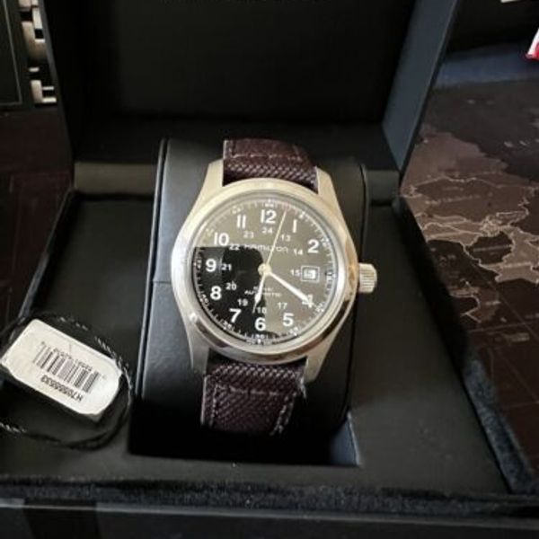 Used 2021 HAMILTON Khaki Field 42MM Brown Automatic Men's Watch ...