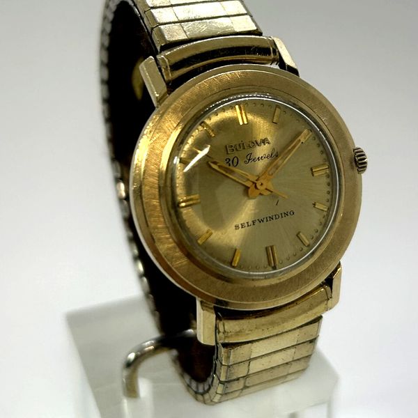 Vintage Bulova Automatic M7 10K RGP Men's Wrist Watch | WatchCharts ...