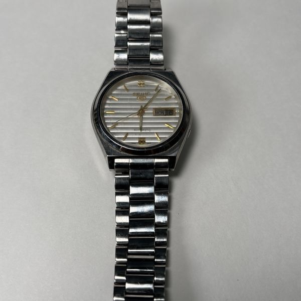 Seiko 5 Sports Mens Watch Day & Date 6319-8070 Automatic Working ...