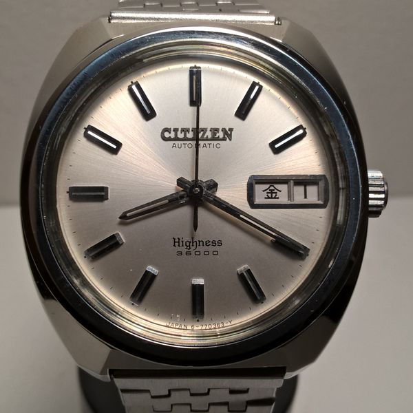 FS: Vintage Citizen Highness 36000 CH-W77 0880-31 4-770277 Y Automatic ...
