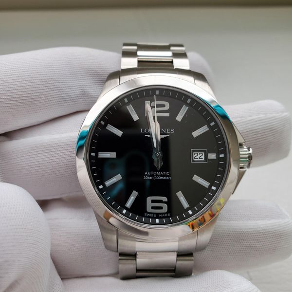 [WTS] Longines Conquest 39mm Black Dial Automatic. Excellent Condition ...