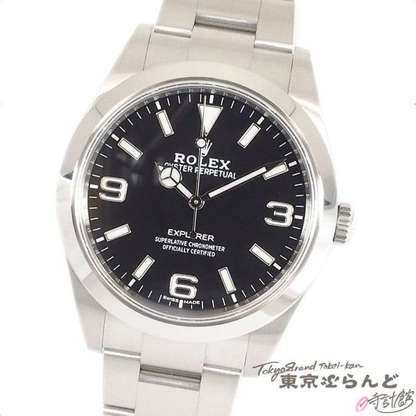 Rolex ROLEX Explorer 1 watch watch men's 214270 random number oyster ...