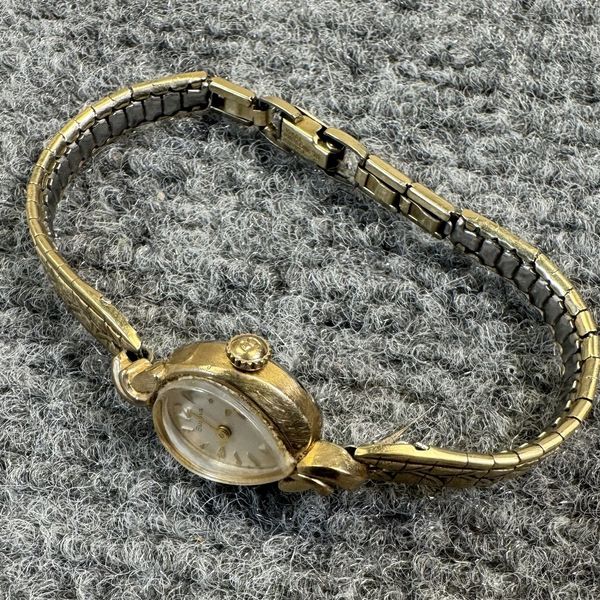 Vintage Timex Mexico Womens Watch Metal Bezel Stainless Steel Back ...