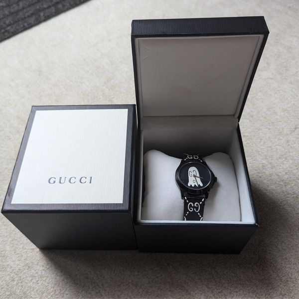 Gucci Watch Timeless Ghost Limited Edition With Original Box ...