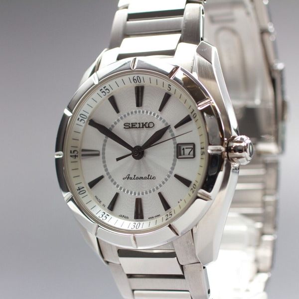 [Near MINT] SEIKO Presage 4R35-00D0 White Dial Automatic Men's From ...