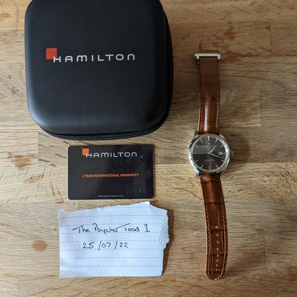 [WTS] Hamilton Jazzmaster Grey Sunburst H32451581 | WatchCharts