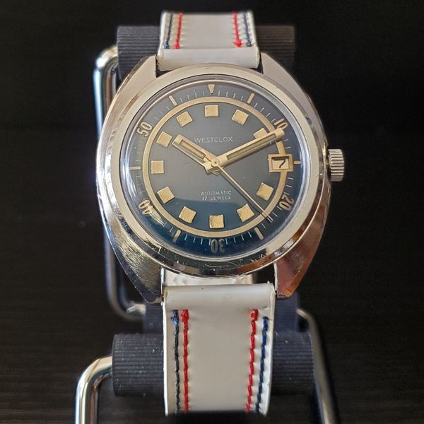 1970s Westclox 17J Cal A-331-1 (Seiko 7005a) Automatic Watch ...