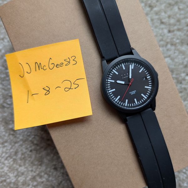 [WTS] Knot Watch Titanium Solar Watch TS1-36BKBK | WatchCharts Marketplace