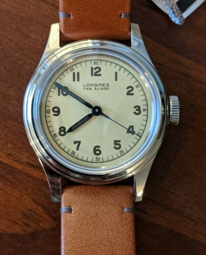 Longines Heritage Military Marine Nationale (Ref. L2.833.4.93.2 ...
