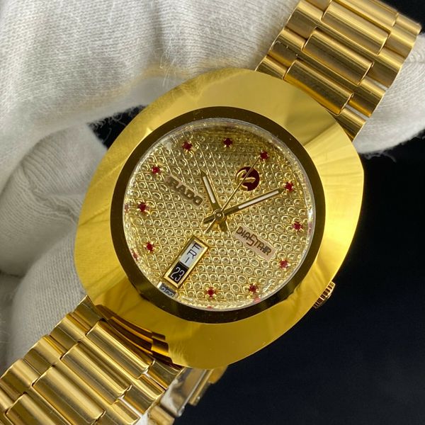 Rado Diastar Day Date Sealed Automatic Men's Excellent Wrist Watch ...