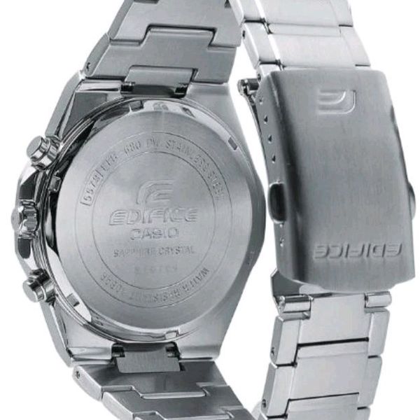 Casio Edifice Men's Blue Stainless Steel Bracelet Watch BNIB ...