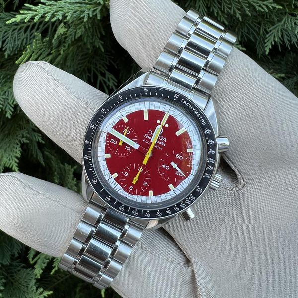 [WTS] Omega Speedmaster Racing Schumacher Red Reference 3510.61 $2349 ...