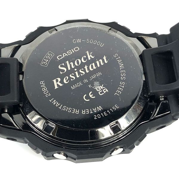 Casio G-Shock GW-5000U-1JF Black Men's Wrist Watch Digital Solar Tough ...