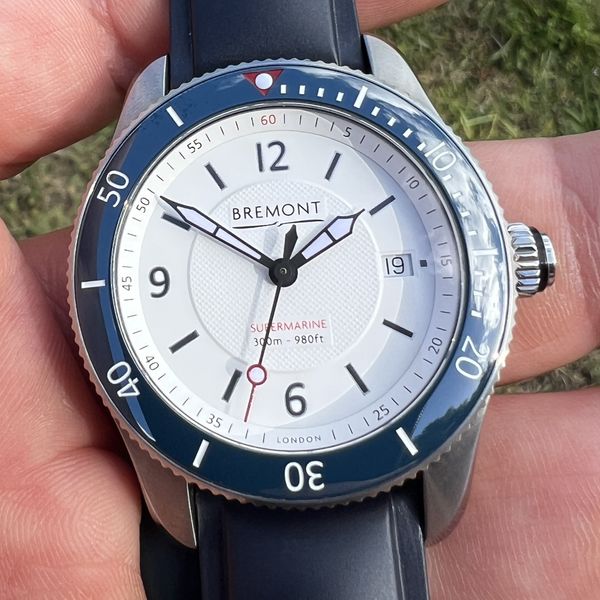 Bremont S300 White (Nims Purja 14 Peaks watch)- factory serviced with ...