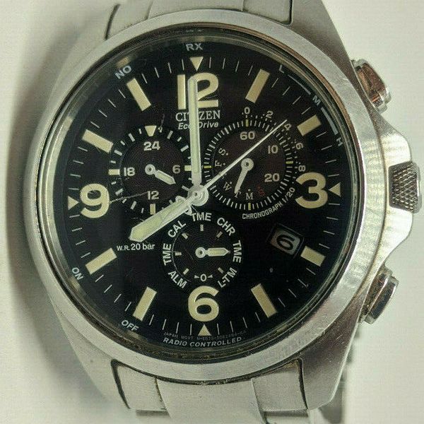 Citizen Eco-Drive E670-S037875 (Ford) Radio Controlled Solar Powered ...
