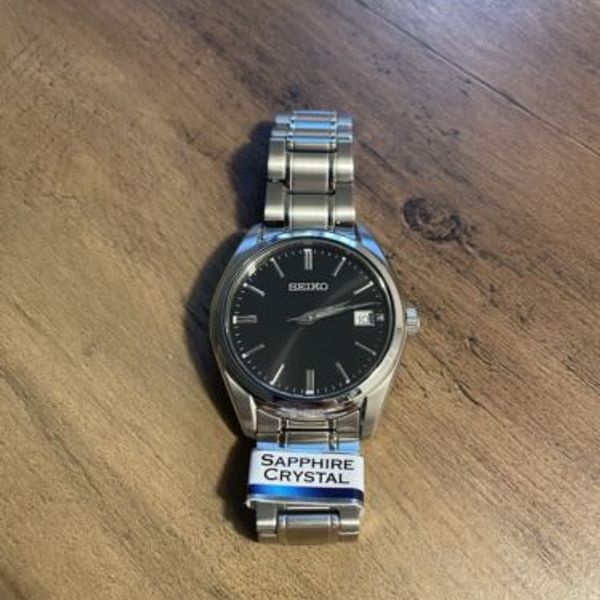 Seiko Men's Black Watch - SUR311 | WatchCharts Marketplace