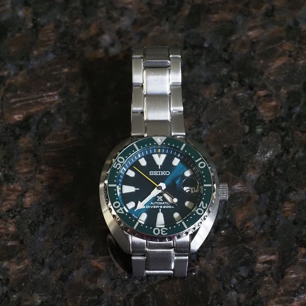 SEIKO PROSPEX Mini Turtle SBDY083 Green Dial Special Edition 200m. Made ...