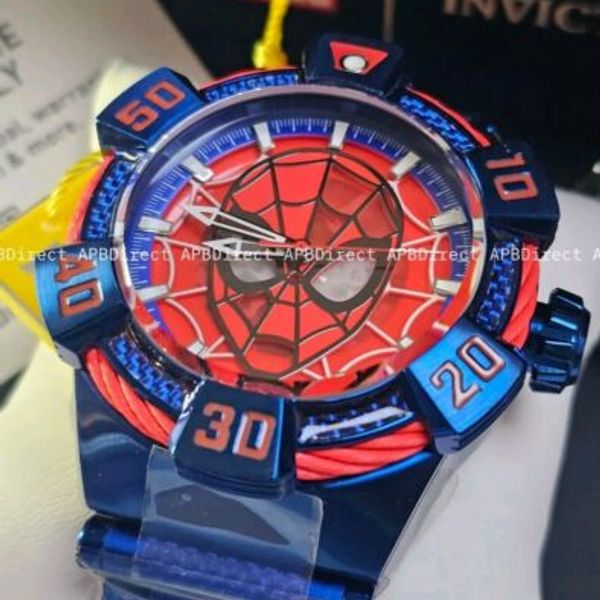 Invicta - 2 Watches Together DC Comics SPIDER-MAN & Batman Automatics ...