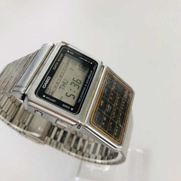 Casio DBC-600 Vintage Databank Calculator Watch 1980s with new battery ...