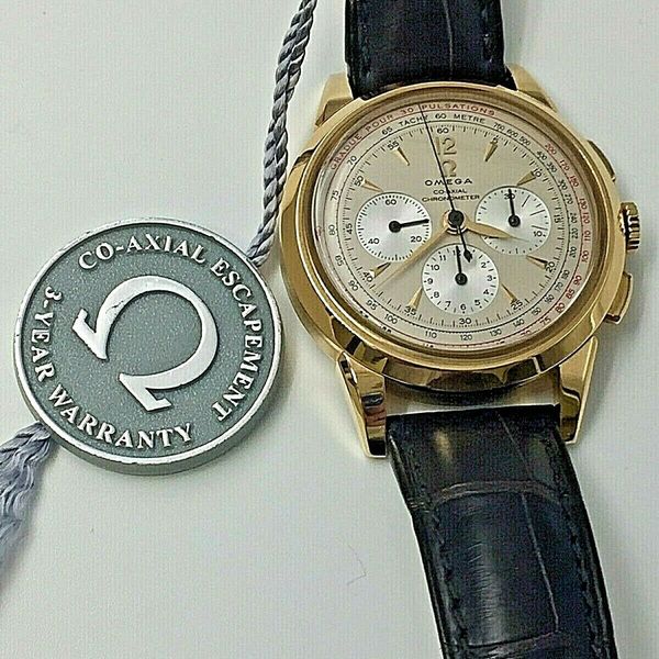 Omega Museum Collection 18K Rose Gold Chrono Limited Edition 516.53.39 ...