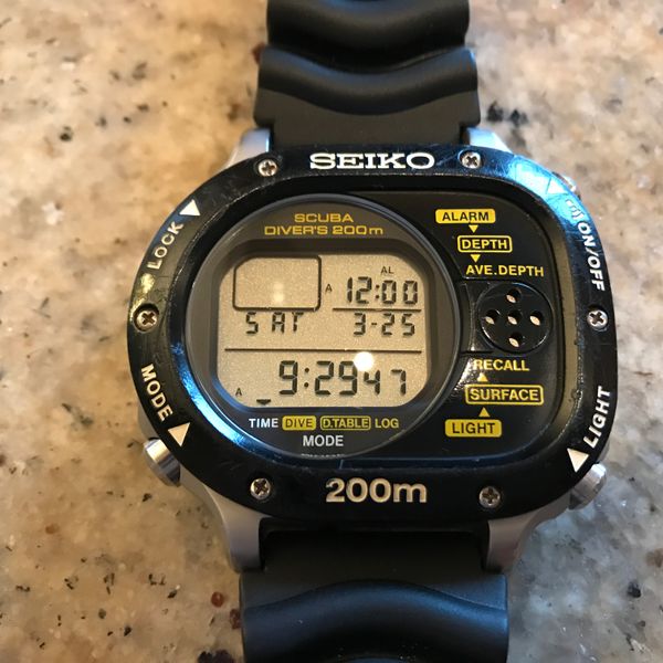 Seiko M726 Scubamaster Dive Computer m726-5A00 | WatchCharts Marketplace