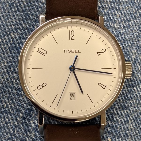 FS - Tisell Bauhaus Automatic 38mm MINT condition all kit | WatchCharts