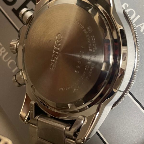 SEIKO PROSPEX SOLAR MULTIFUNCTION CHRONOGRAPH MENS SS WATCH NEW SSC007 ...