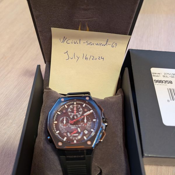 [WTS] Bulova Precisionist 98B358 $400 | WatchCharts Marketplace