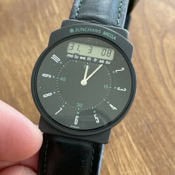 1991 Junghans Mega Original (Black) | WatchCharts Marketplace