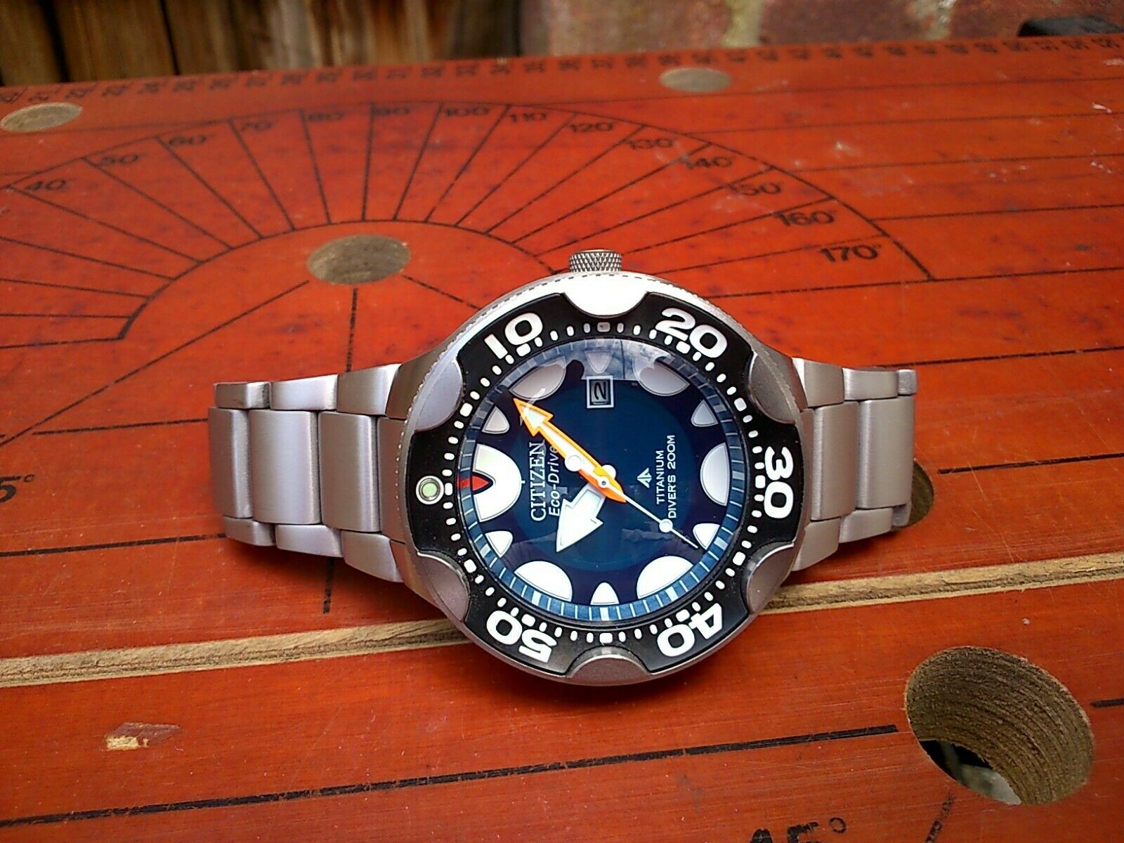 Citizen BN0016-55L Titanium Promaster Aqualand Blue Orca | WatchCharts