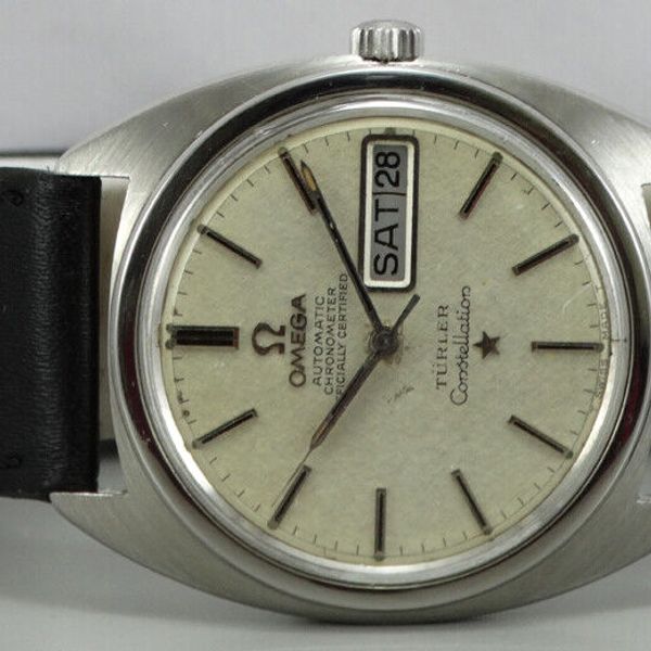 Vintage Omega Auto Constellation Day Date Mens Watch cal 751 Used ...