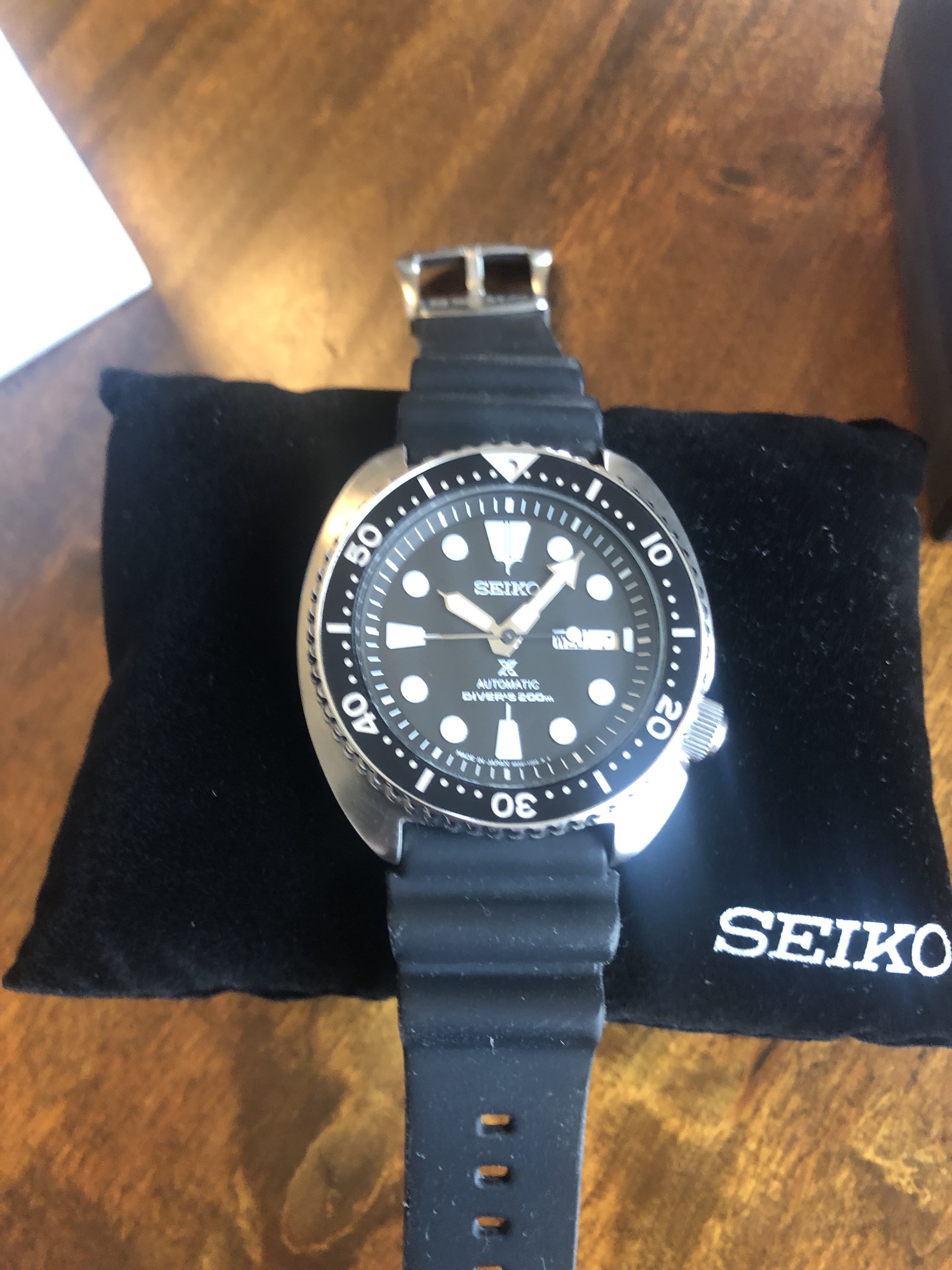 375 Usd Fs Seiko Srpe93 Prospex Turtle Watchcharts