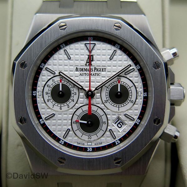 FS: Audemars Piguet ROYAL OAK AUTO CHRONO 26300ST.OO.1110ST.06-PANDA ...