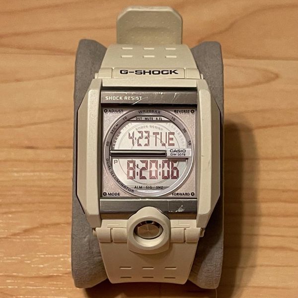 [WTS] Casio G-Shock G-8100-7 Vintage Retro Red LCD Display Digital ...