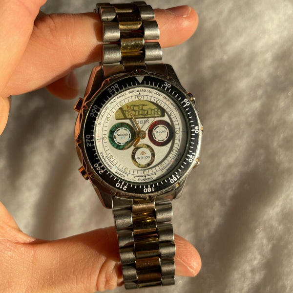 Citizen, Promaster C050-089561, Yacht Timer, Vintage Digital/Analog ...