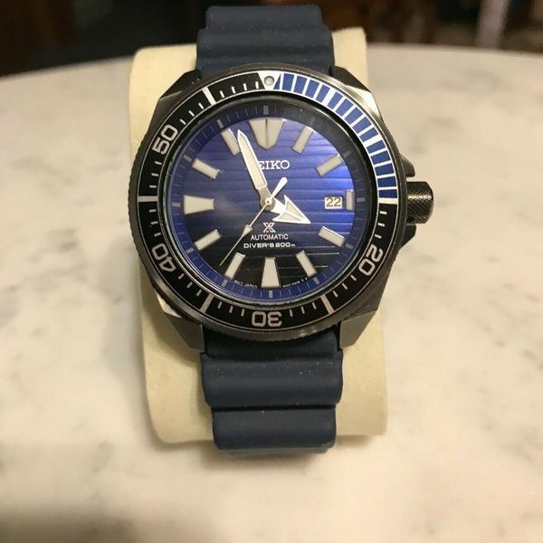 Seiko men's Samurai automatic, anodized case. | WatchCharts