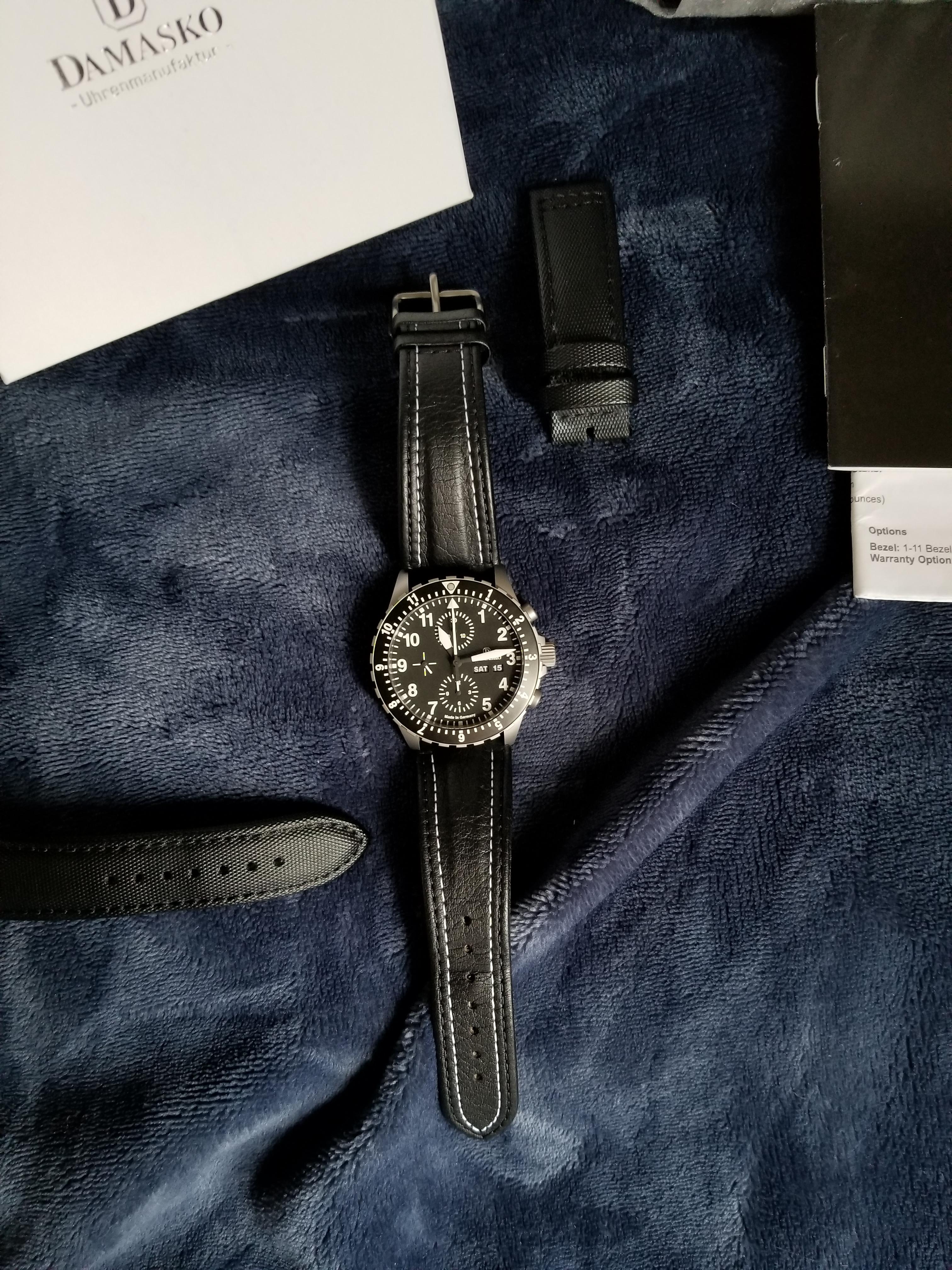[WTS] Damasko DC66 with 1-11 Bezel | WatchCharts Marketplace