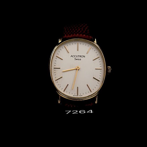 Vintage Accutron by: Bulova P2 [ 7264 ] Quartz Swiss Made Running GP ...