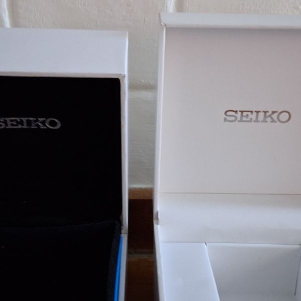 Seiko Watch Boxes X 2 | WatchCharts Marketplace