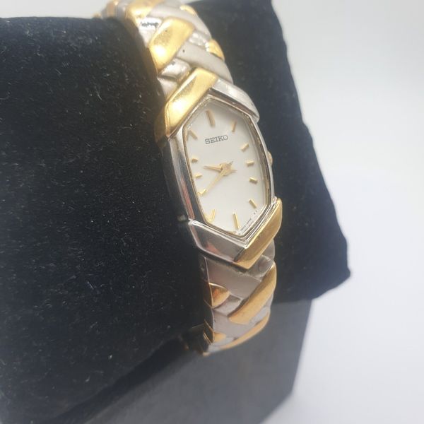 SEIKO ladies Two Tone Gold and Silver Watch | WatchCharts Marketplace