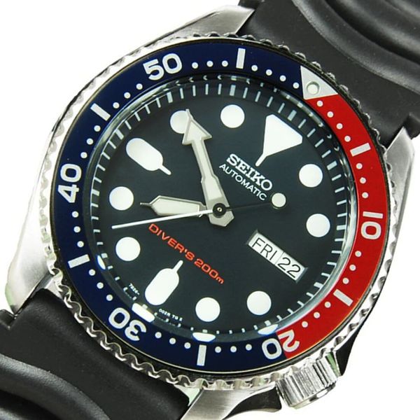 SEIKO SKX009 SKX009K1 Automatic 200m Diver NIB Rubber Band Discontinued ...