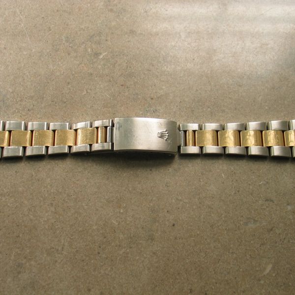 FS: 19mm Rolex Oyster Bracelet Gold/Steel 78353 | WatchCharts Marketplace