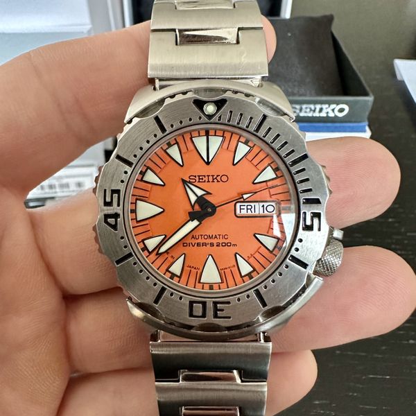 [WTS] Seiko SRP309, 2nd Generation Orange Monster + straps ...