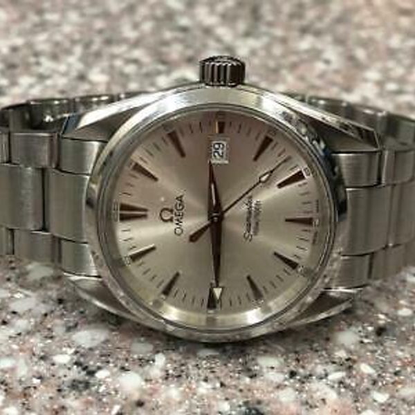 OMEGA SEAMASTER REF 2518.50.00 AQUA TERRA 150M WRISTWATCH | WatchCharts ...