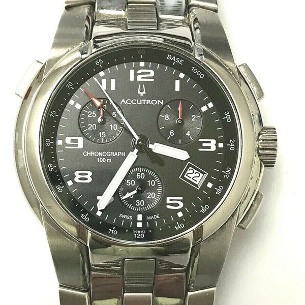 Bulova Accutron Apollo 11 Mission Buzz Aldrin Lunar Module Mens Watch ...