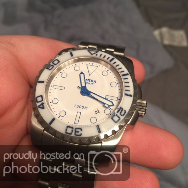 NO LONGER AVAILABLE Armida A3 White Dial 2824 No brainer deal | WatchCharts